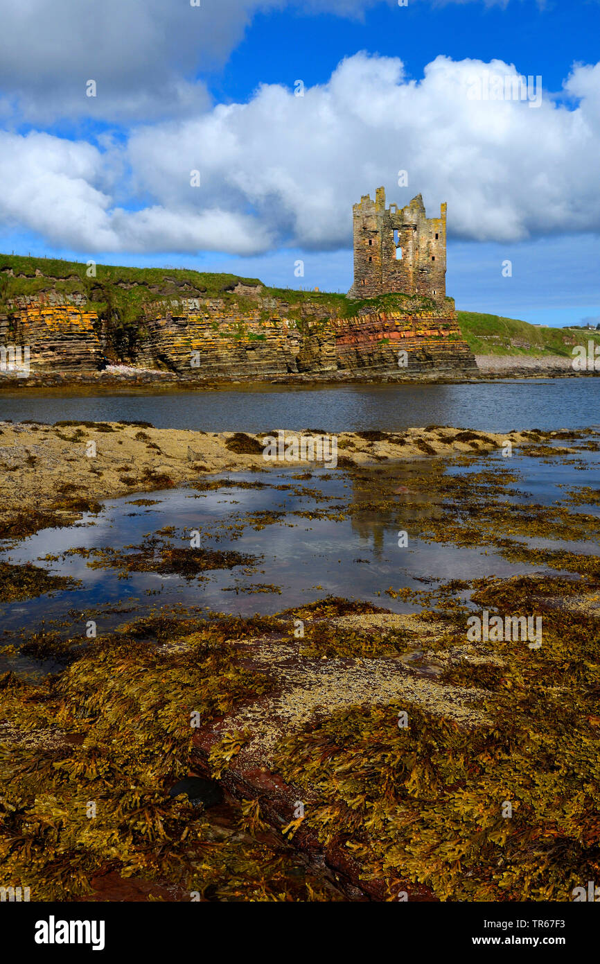 Old keiss castle hi-res stock photography and images - Alamy