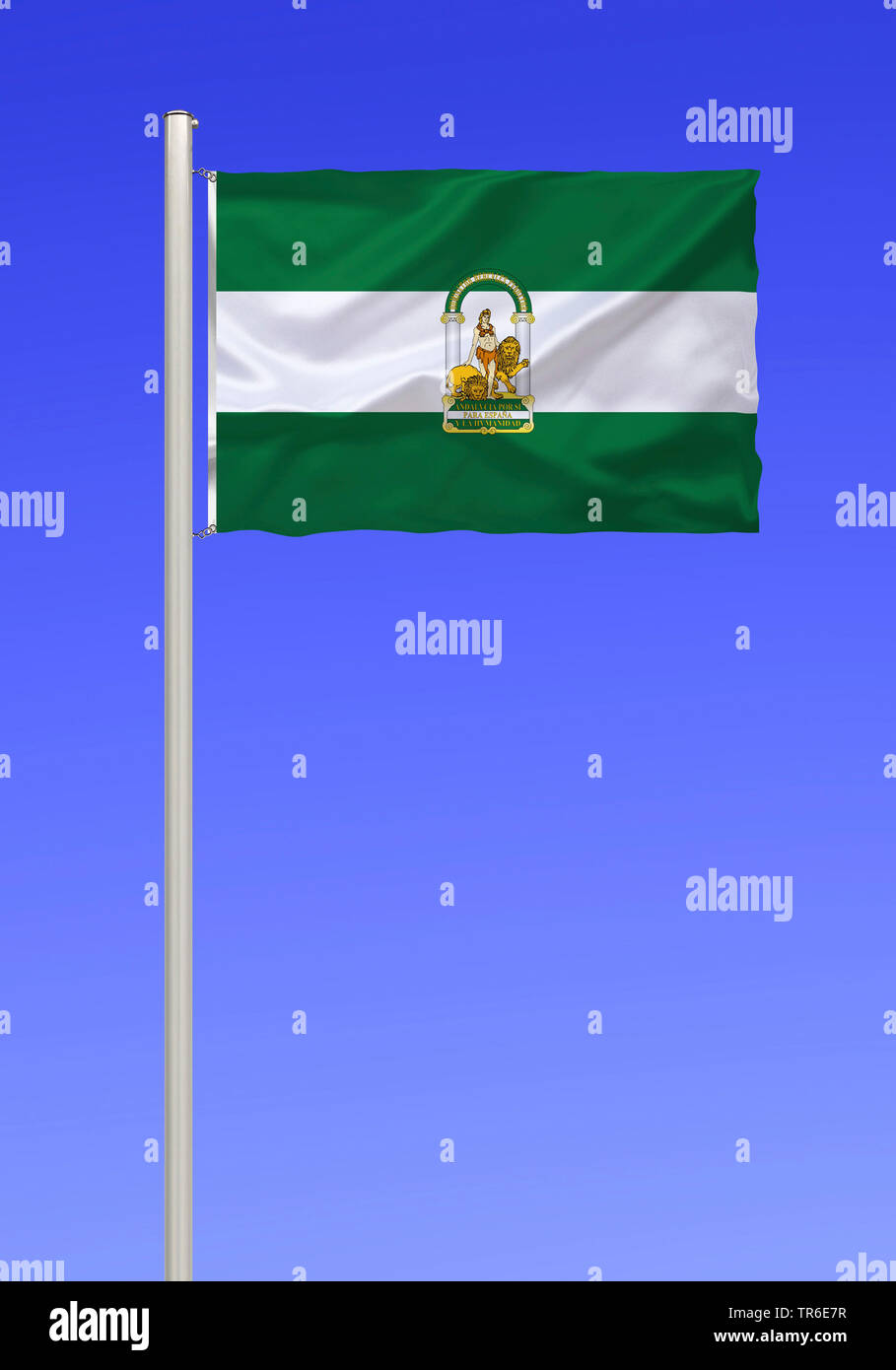 Andalusian flag hi-res stock photography and images - Alamy
