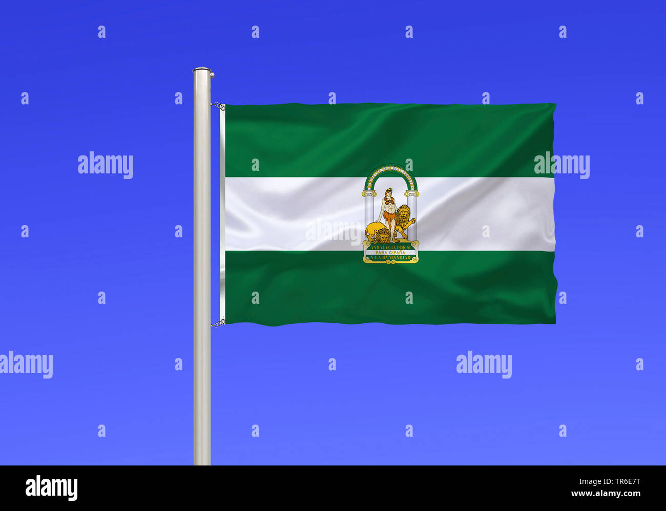 Andalusian flag hi-res stock photography and images - Alamy