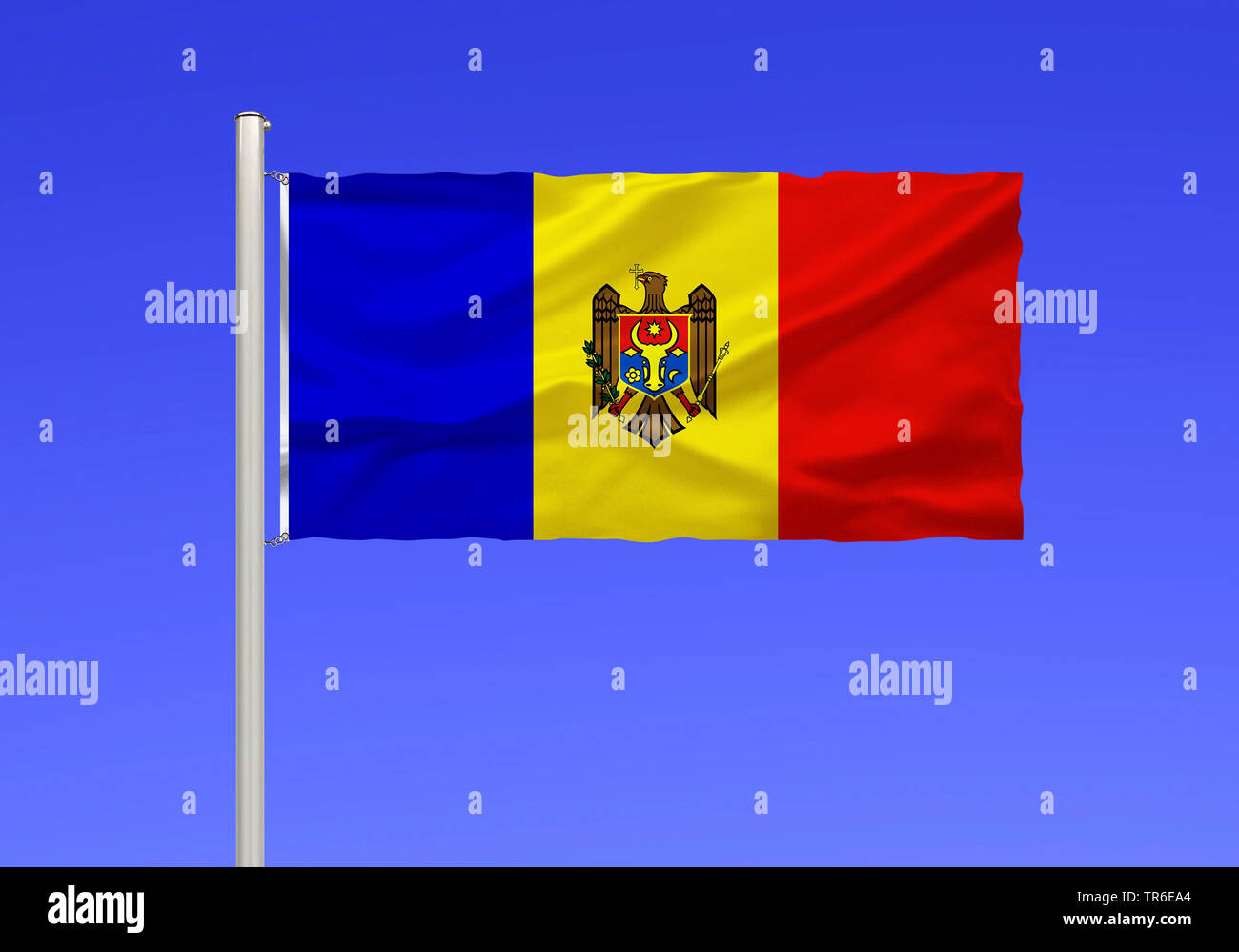 Flag of the moldova hi-res stock photography and images - Alamy