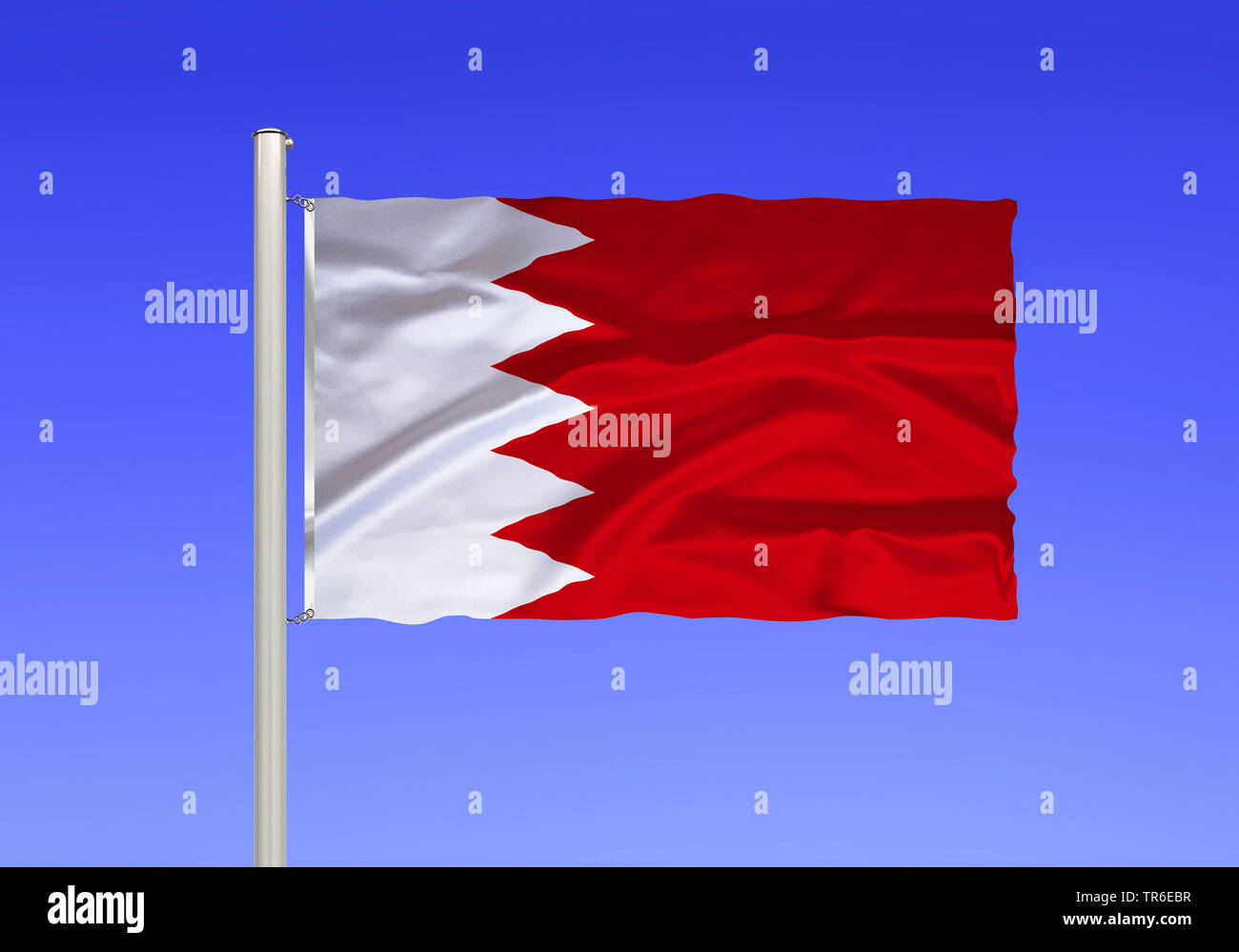 Bahrain flags hi-res stock photography and images - Alamy