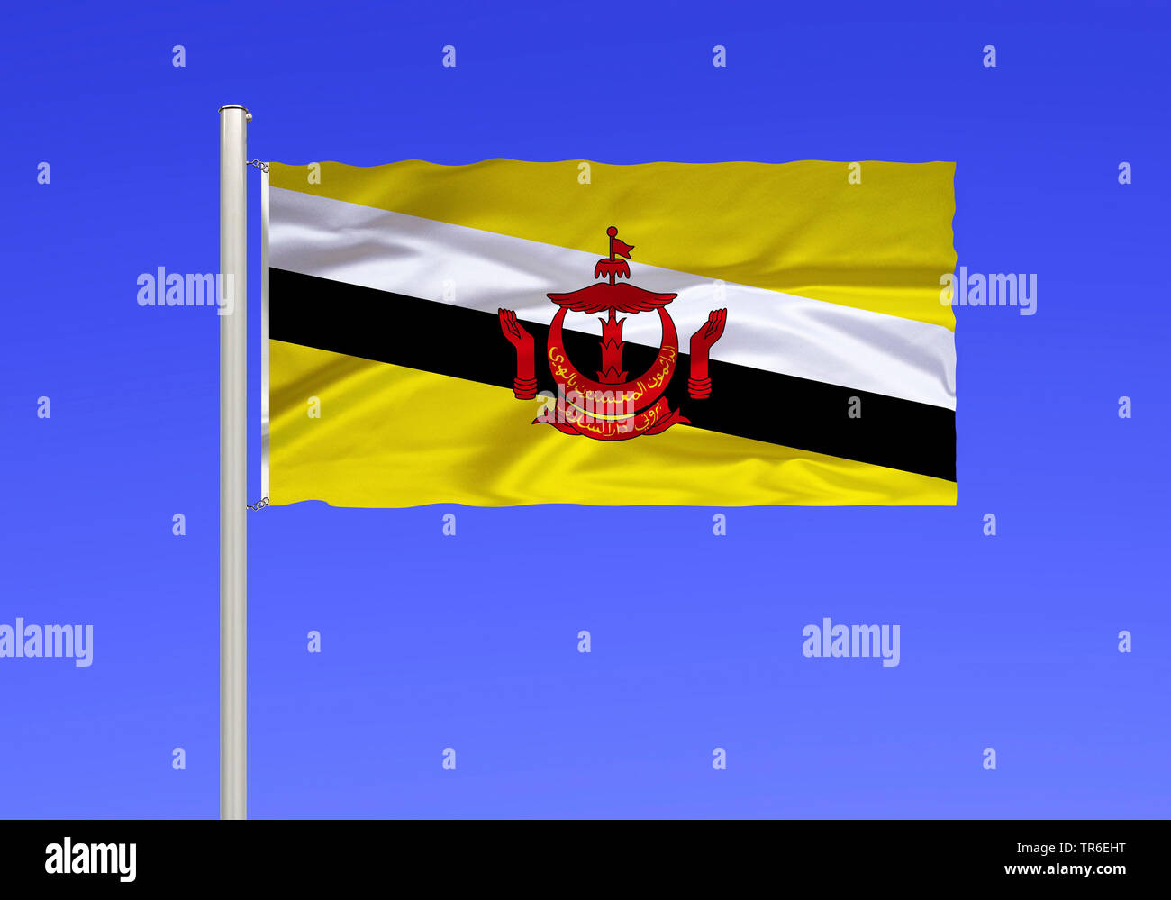 Bruneian flag hi-res stock photography and images - Alamy