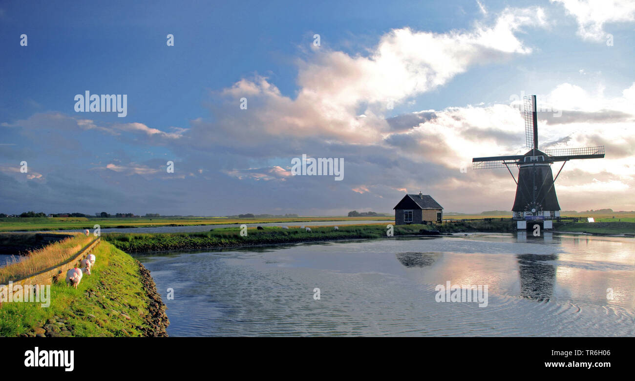 Flood control windmill hi-res stock photography and images - Alamy