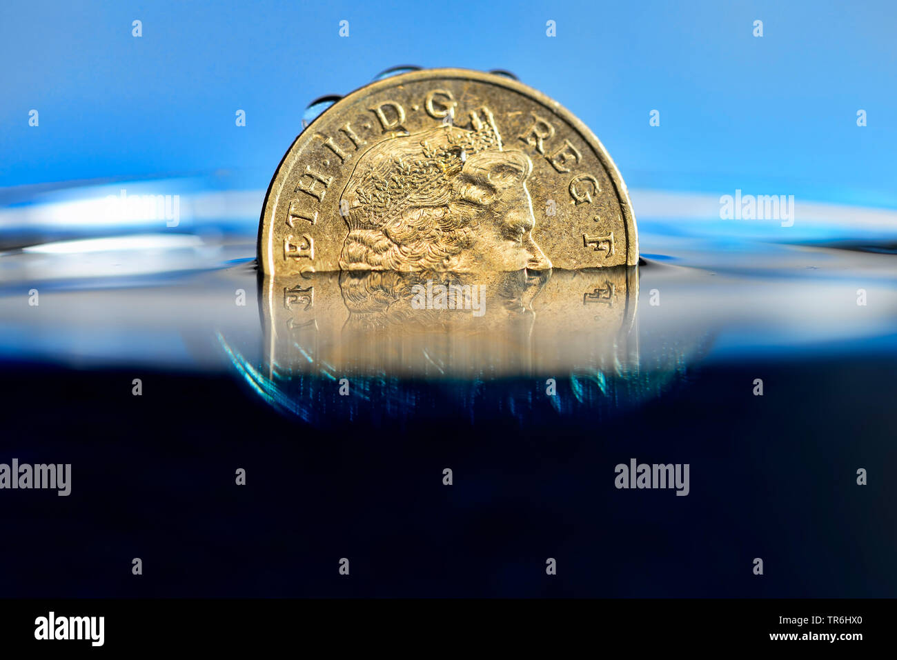 Coins In Water High Resolution Stock Photography and Images - Alamy