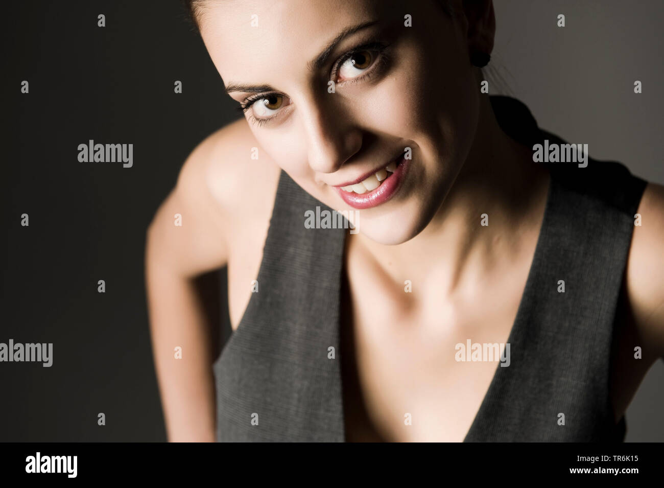 Attractive pretty cleavage hi-res stock photography and images - Alamy