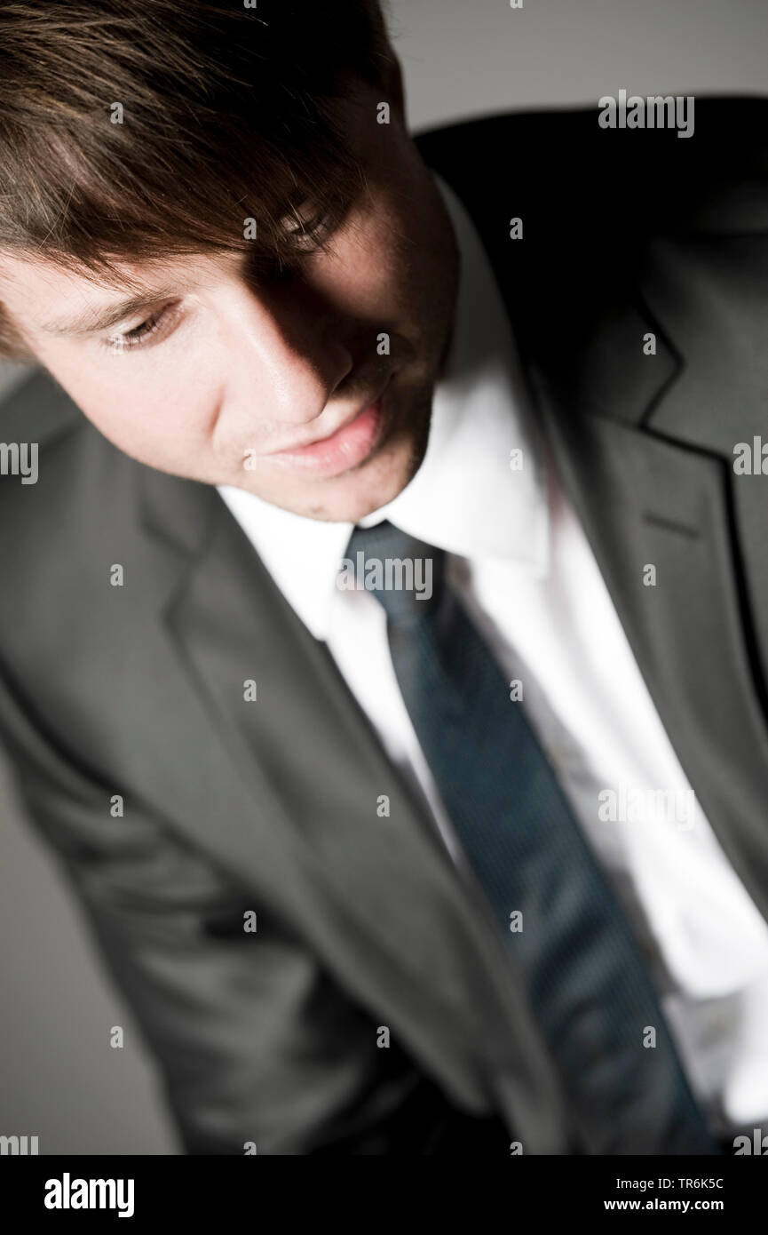 young man in business look Stock Photo - Alamy