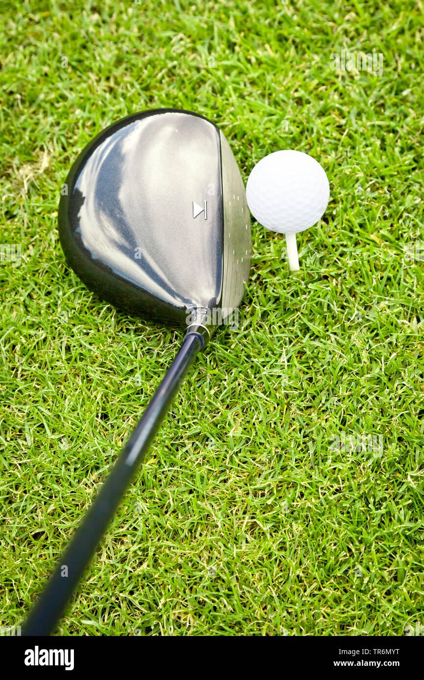 golf ball and club, Germany Stock Photo - Alamy