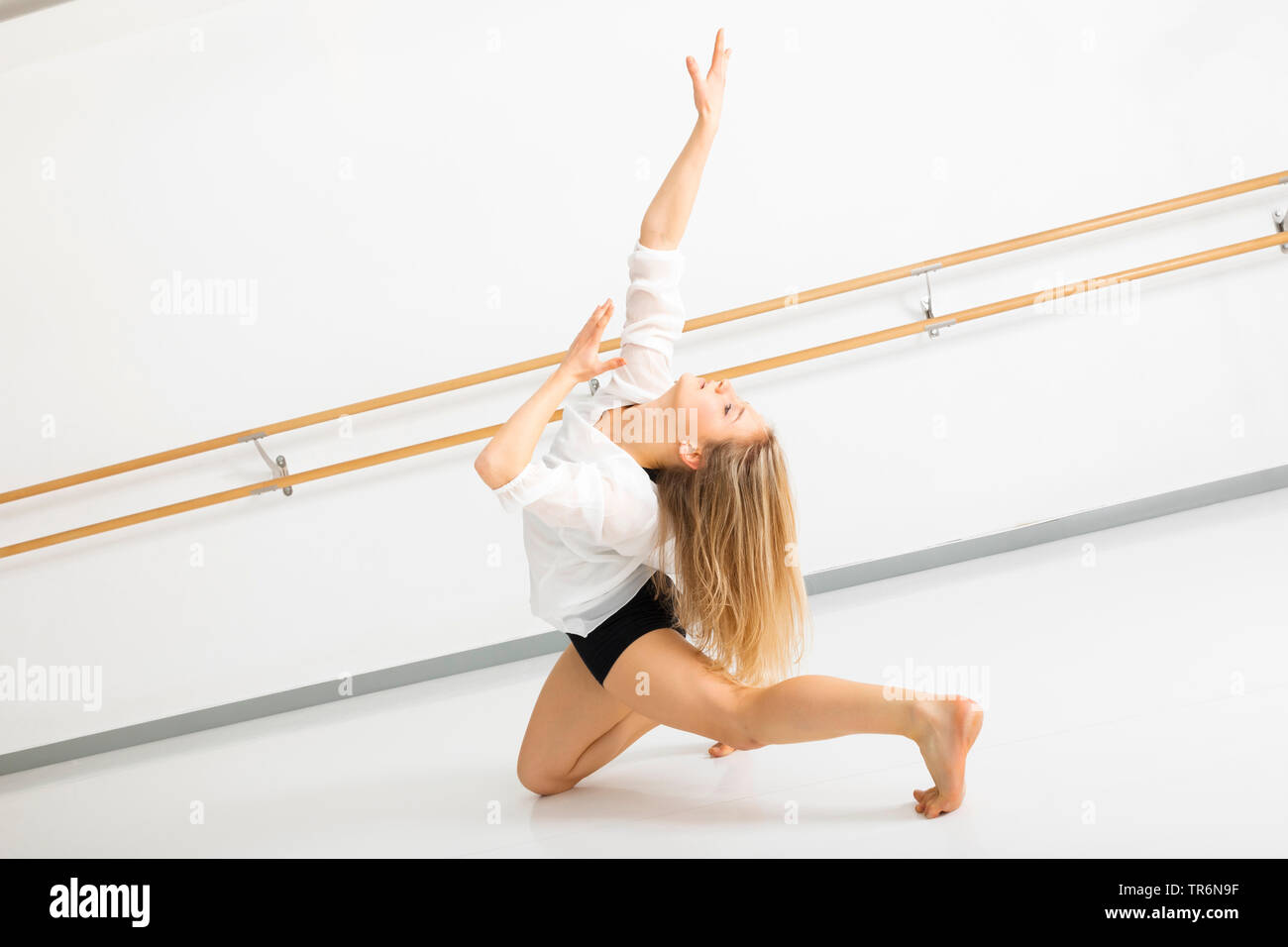 female ballet dancer in action, Germany Stock Photo - Alamy