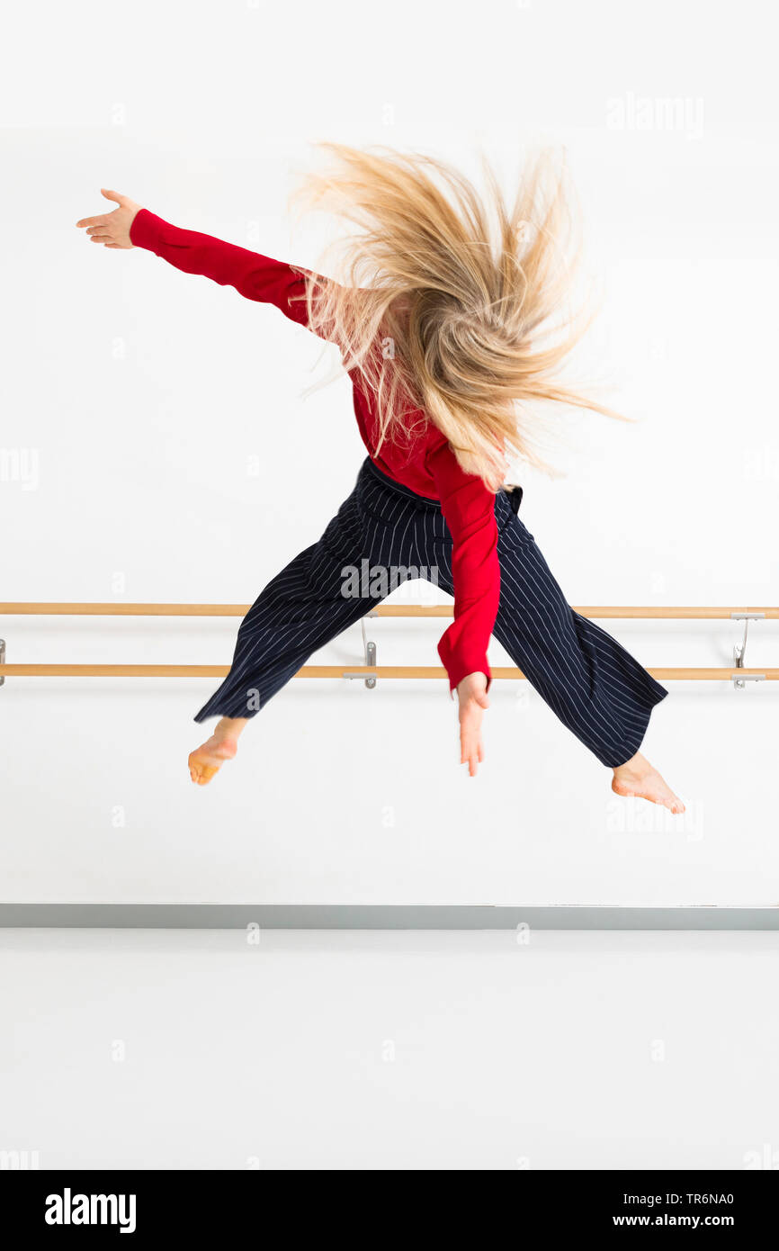 female ballet dancer in action, Germany Stock Photo - Alamy