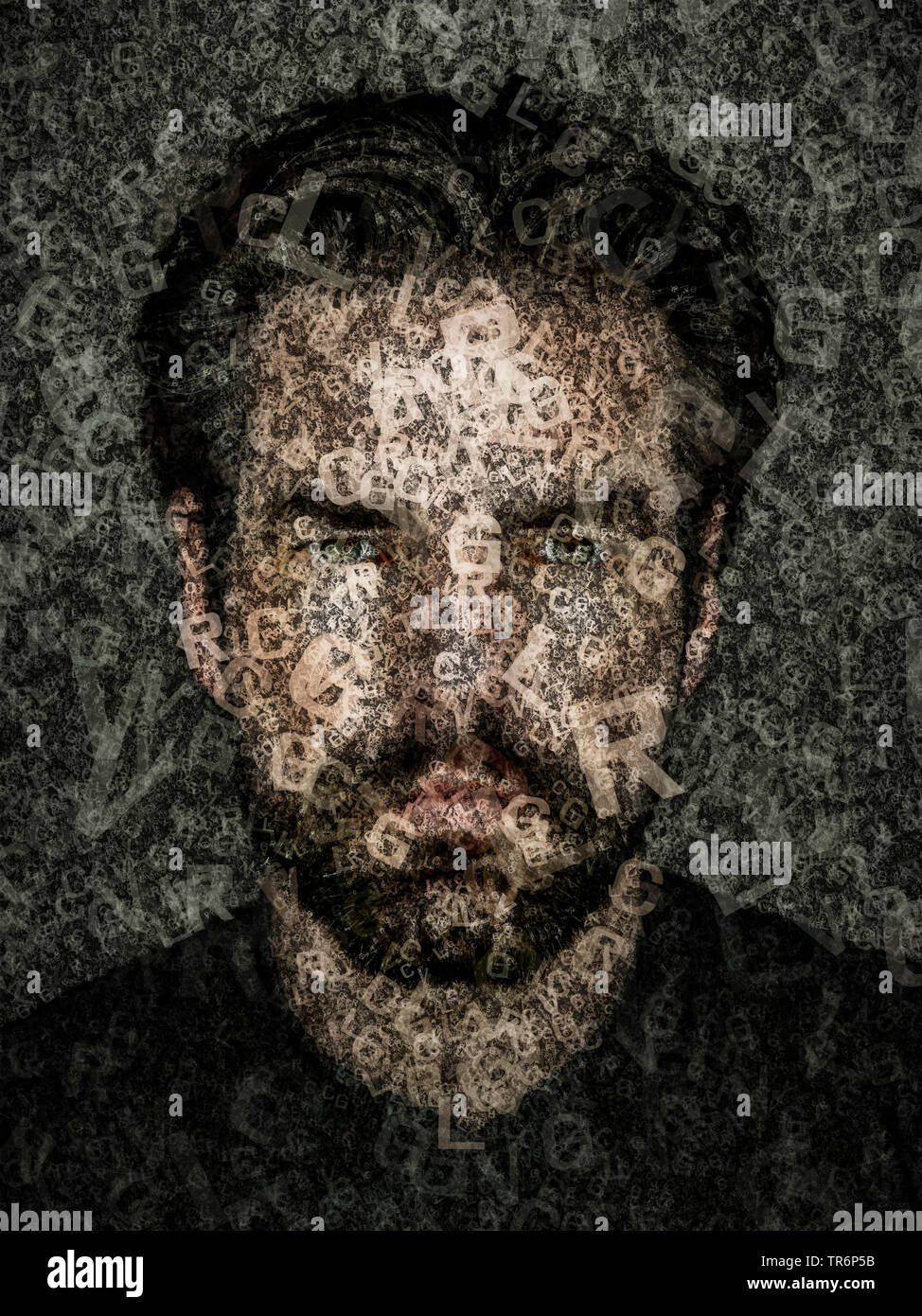 Digitally manipulated portrait hi-res stock photography and images - Alamy