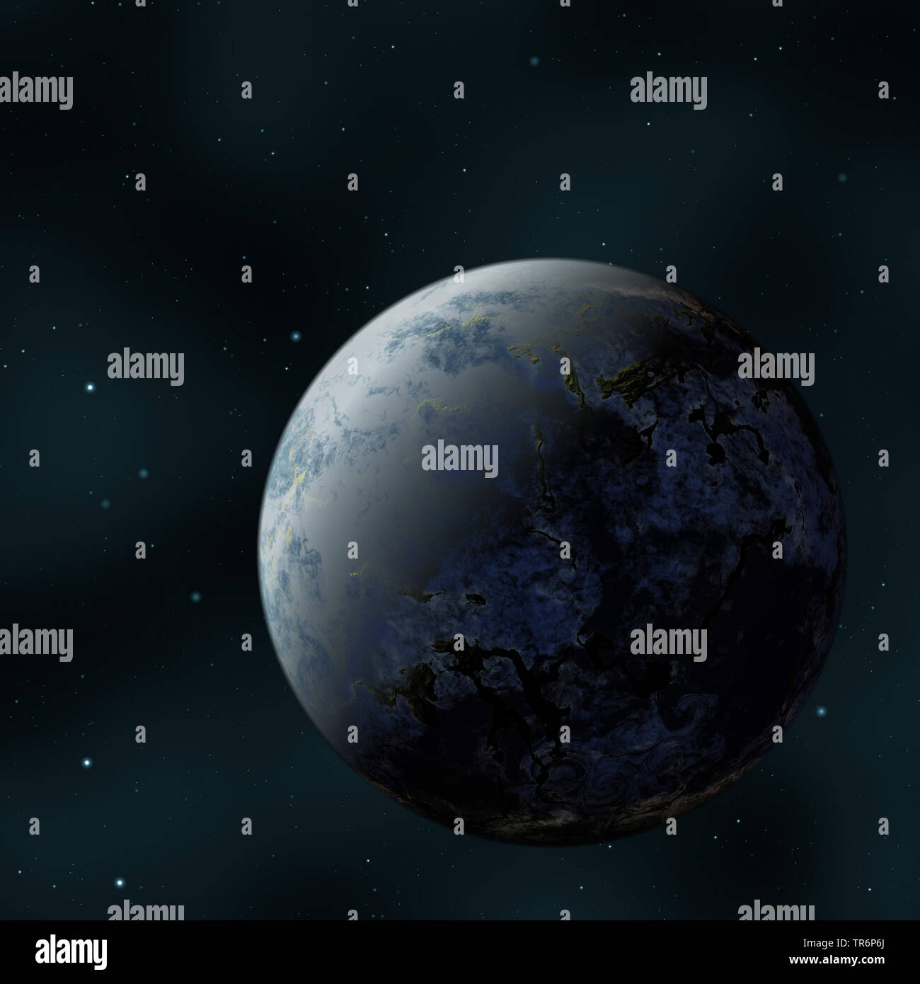 Deep blue computer system hi-res stock photography and images - Alamy