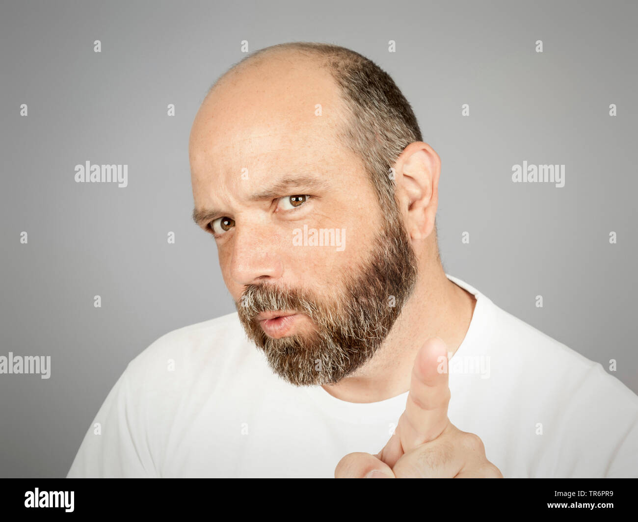 Wagging trigger finger hi-res stock photography and images - Alamy