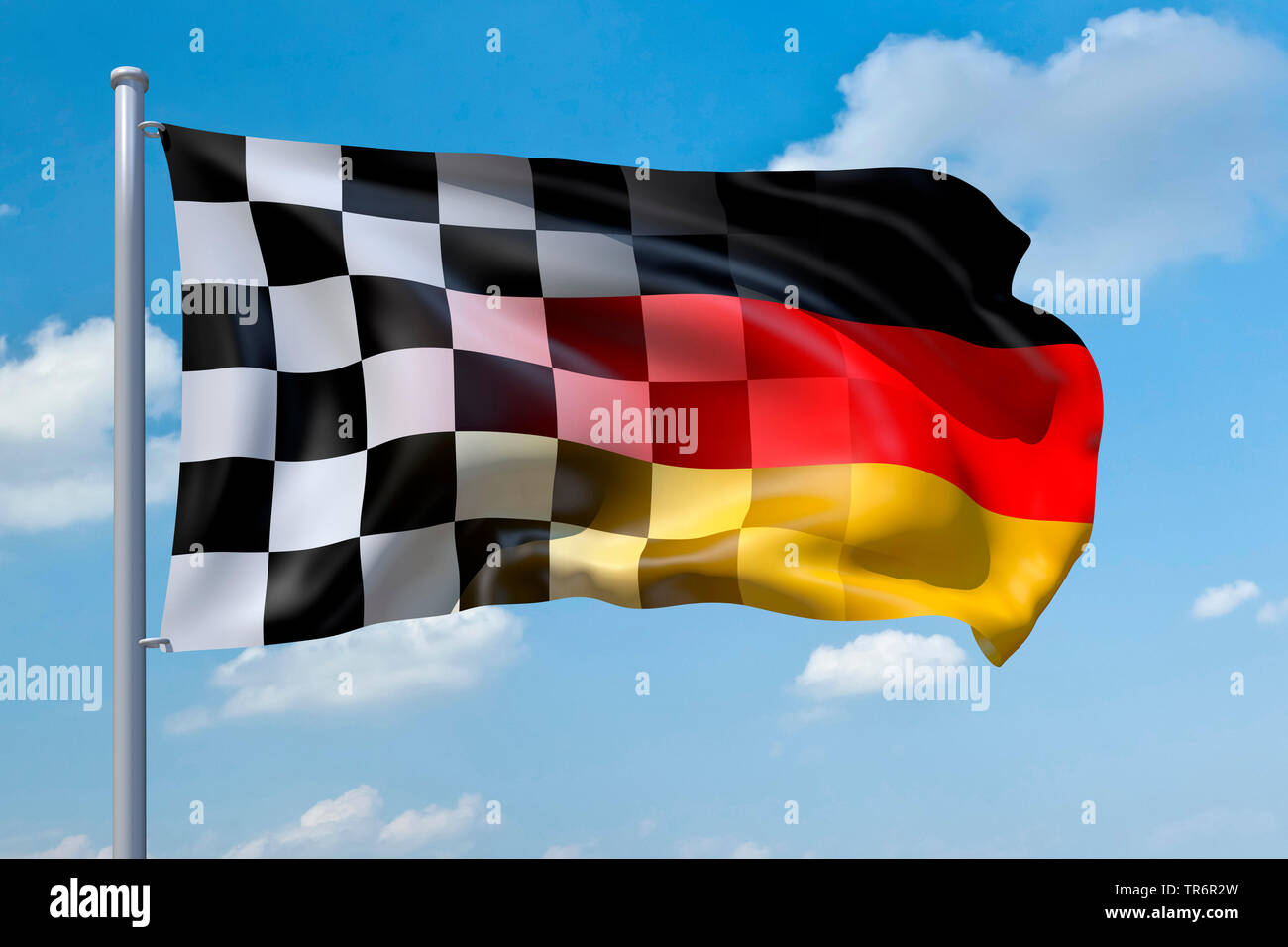 Formula 1 flag checkered flag hi-res stock photography and images - Alamy