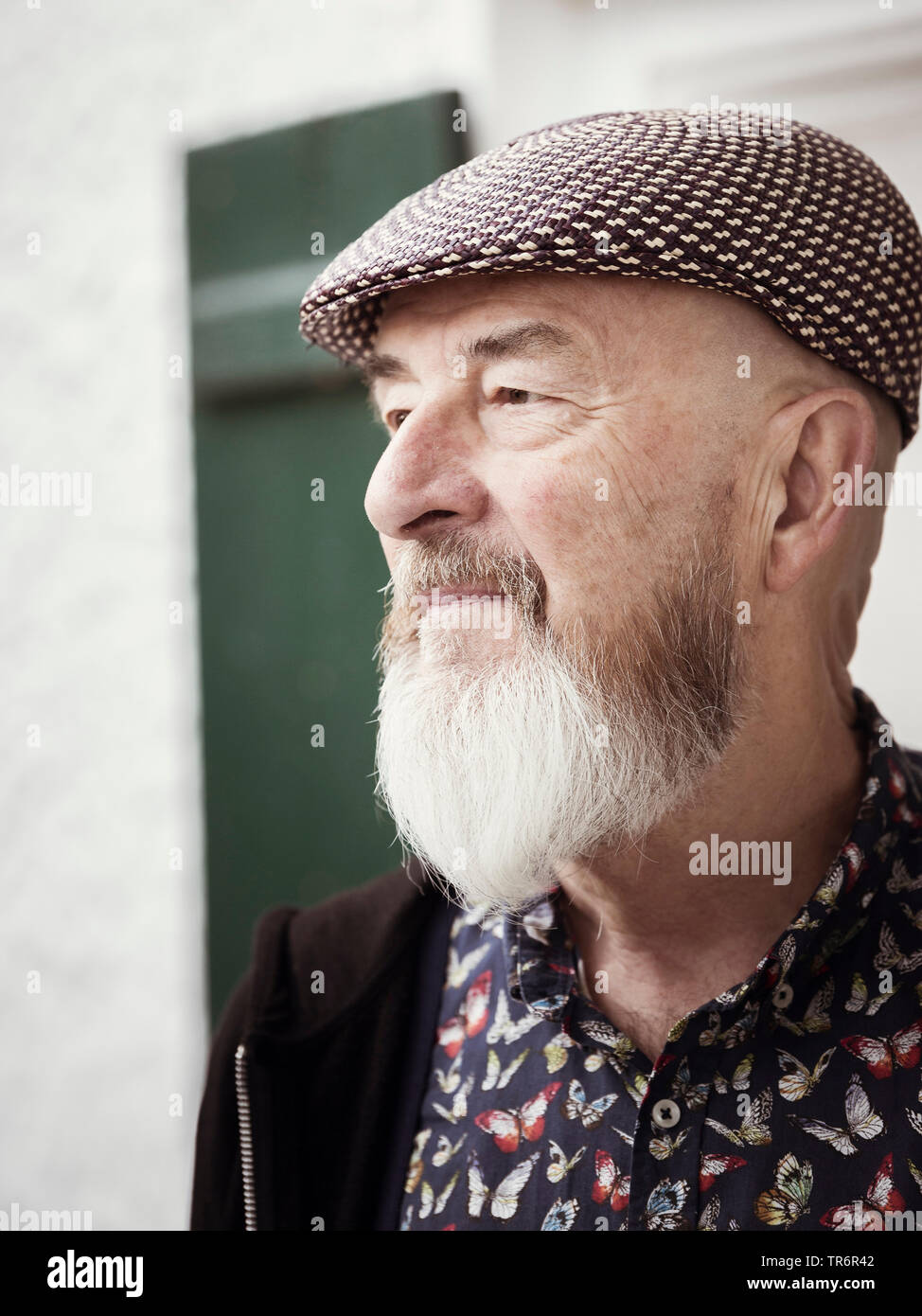 old man with a beard outdoor, Germany Stock Photo - Alamy