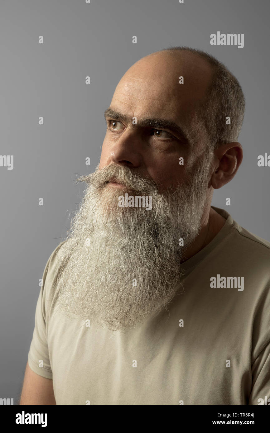 White long beards hi-res stock photography and images - Alamy
