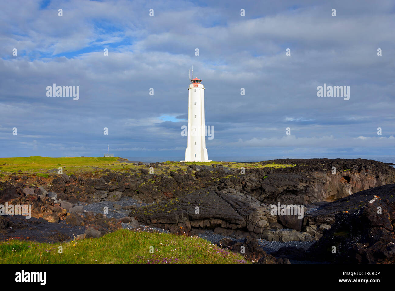 lighthouse Malarrif, Iceland, Snaefellsnes Stock Photo - Alamy