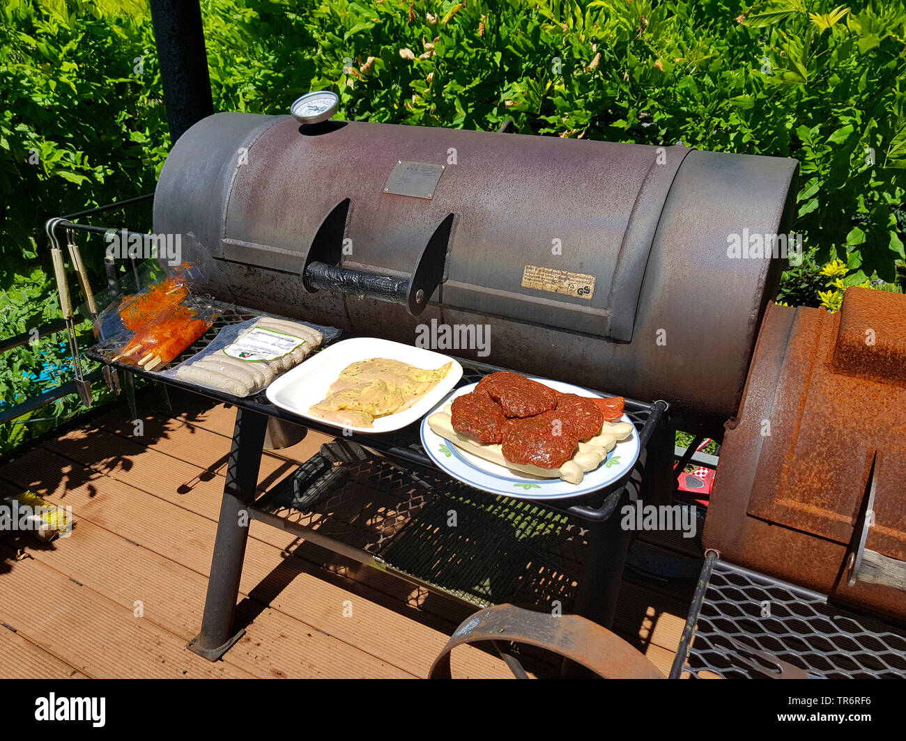 Terrace grill hi-res stock photography and images - Alamy