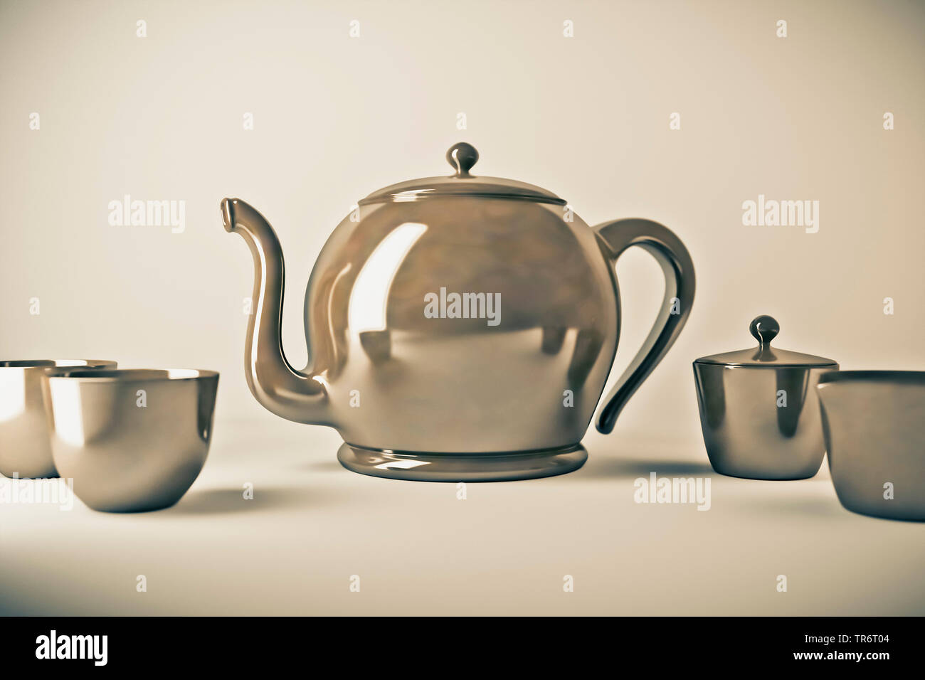 Tea pot graphics hi-res stock photography and images - Alamy