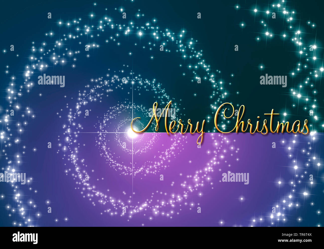 merry christmas card, computer graphik Stock Photo - Alamy