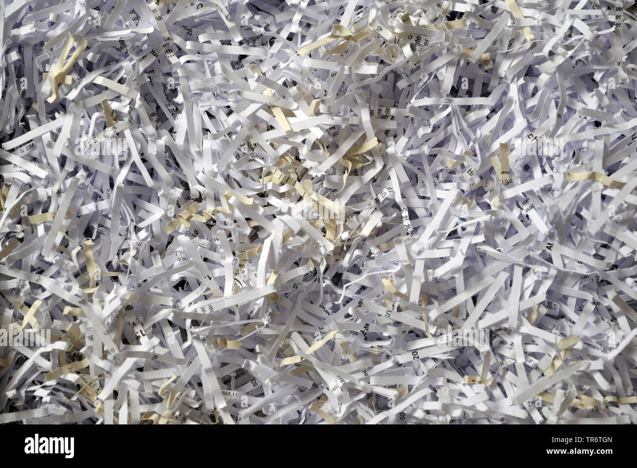 shredded paper, Germany Stock Photo - Alamy