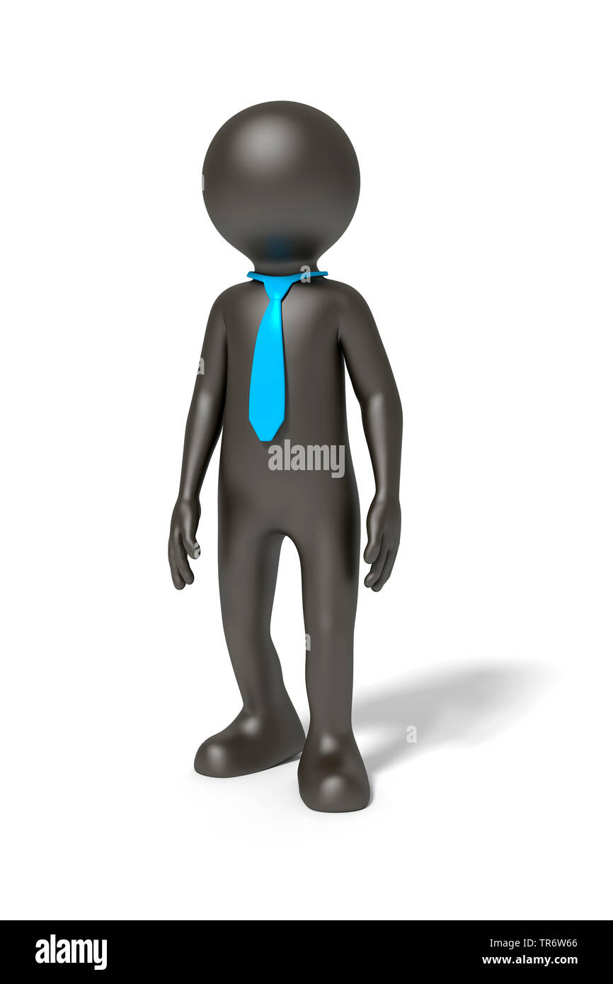 Blue human figure in Cut Out Stock Images & Pictures - Alamy