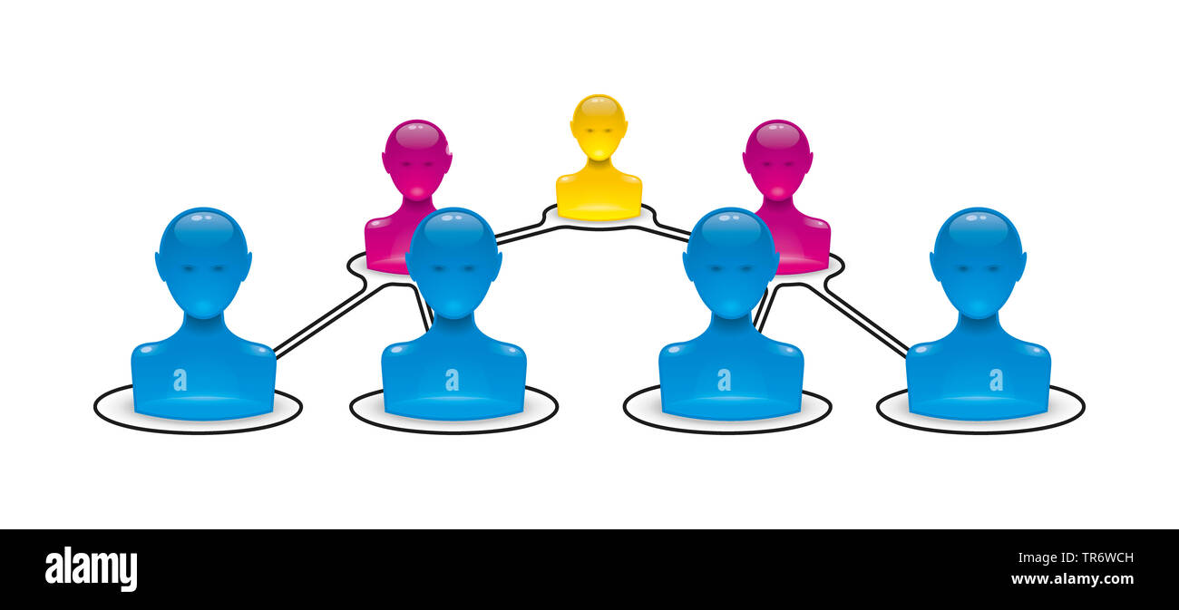 Characters groups Cut Out Stock Images & Pictures - Alamy