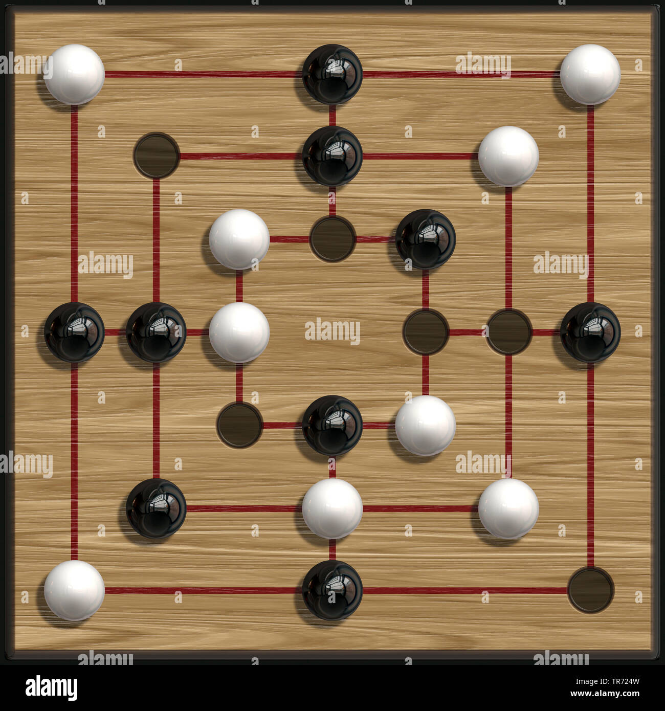 Nine Mens Morris High Resolution Stock Photography and Images - Alamy