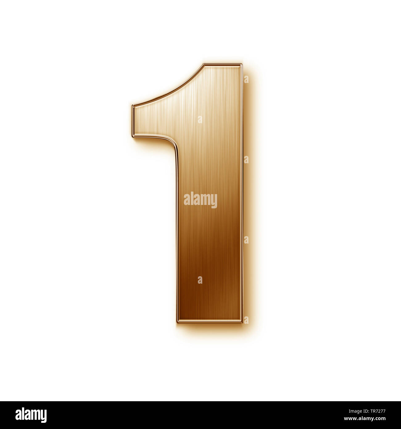 Number 3d cutouts hi-res stock photography and images - Alamy