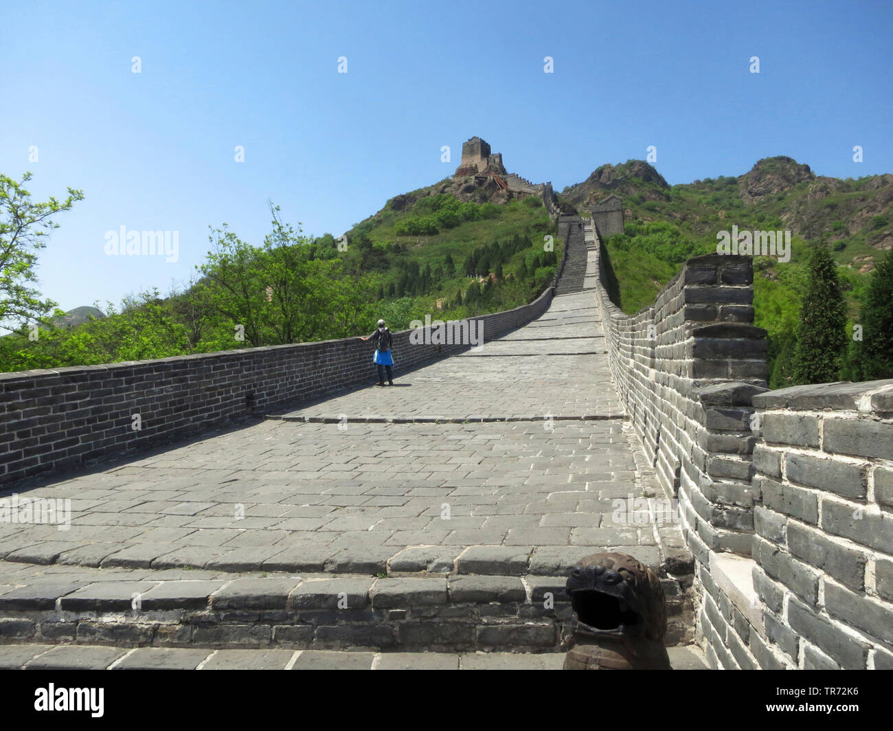 Great wall at Beidaihe, China, Hebei, Beidaihe Stock Photo - Alamy