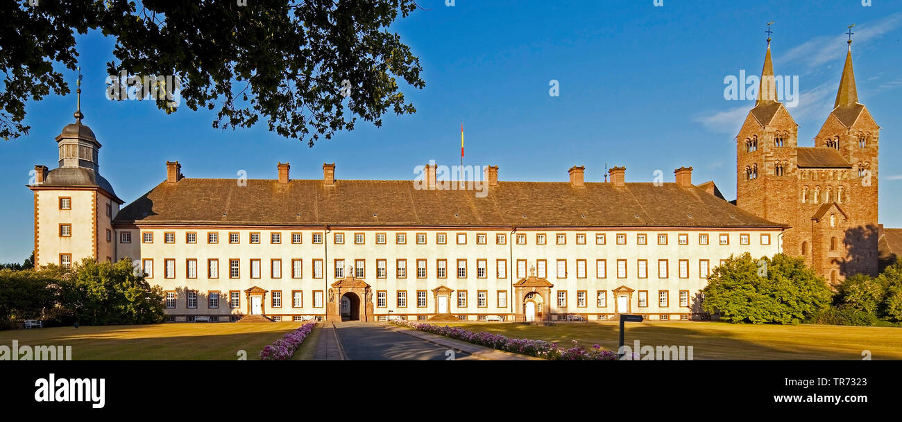 Corvey abbey westwork hi-res stock photography and images - Alamy