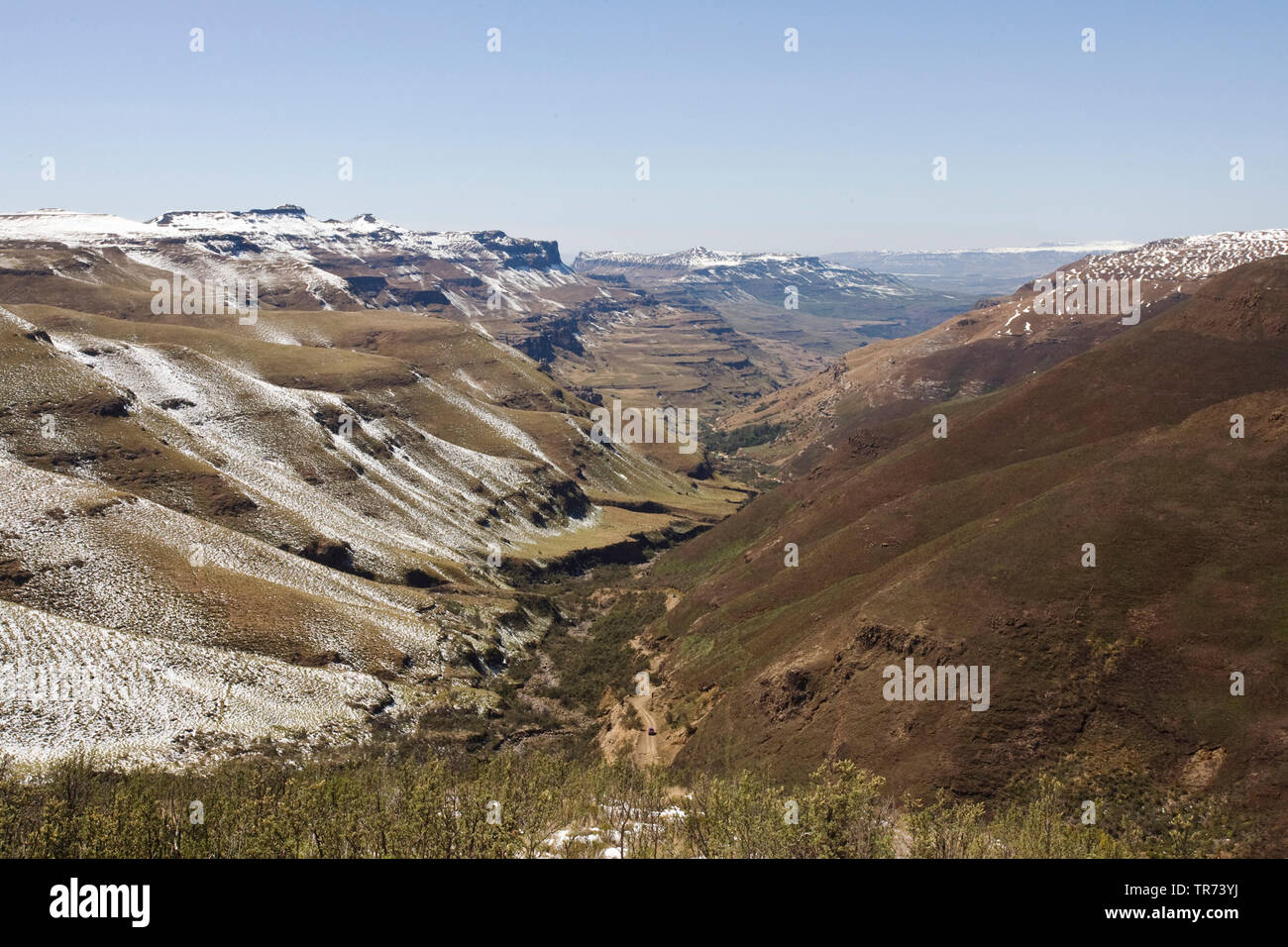 Sani Pass, Drakensberge, South Africa Stock Photo - Alamy