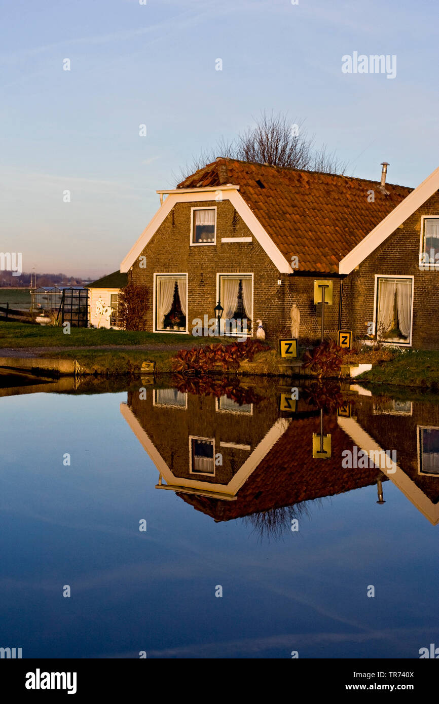 Dutch farm at Stompwijk, Netherlands Stock Photo - Alamy