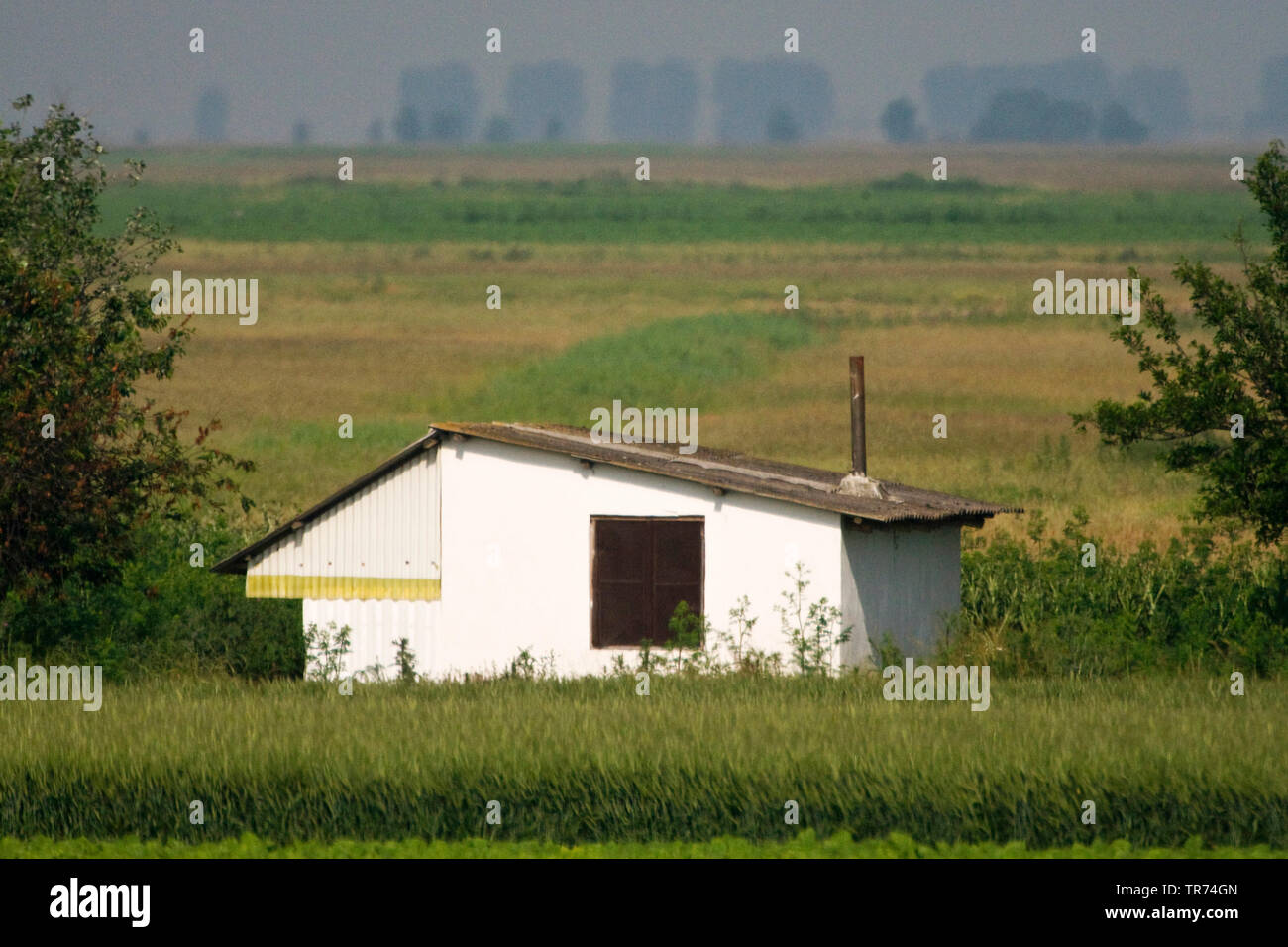 Farm at Hortobagy, Hungary, Hortobagy, Hortobagy National Park ...