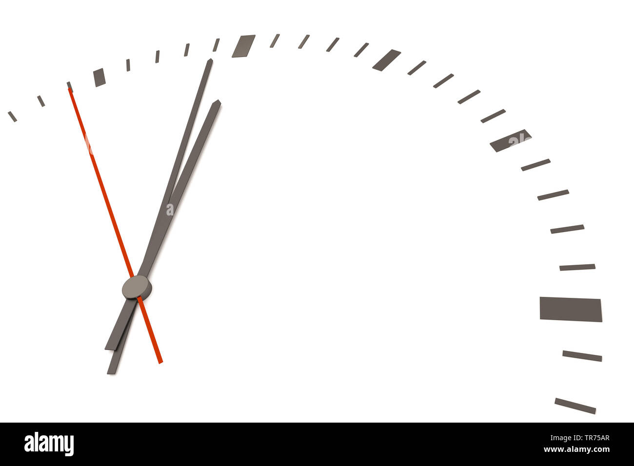White Clock Clock Against White Background 1 Before 12 O clock Stock white-clock-clock-against-white-background-1-before-12-o-clock-stock