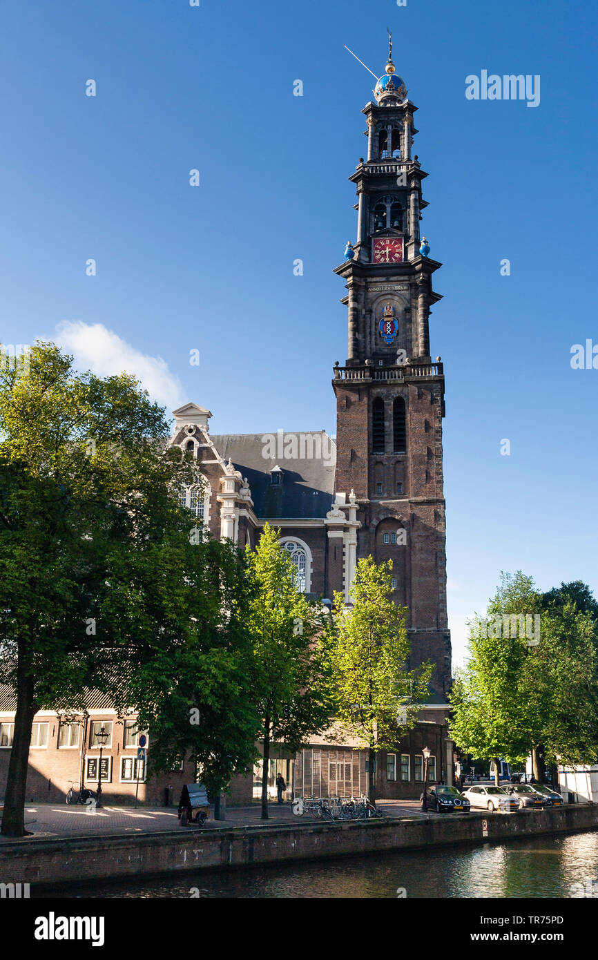 Westerkerk in Amsterdam, Netherlands, Northern Netherlands, Amsterdam ...
