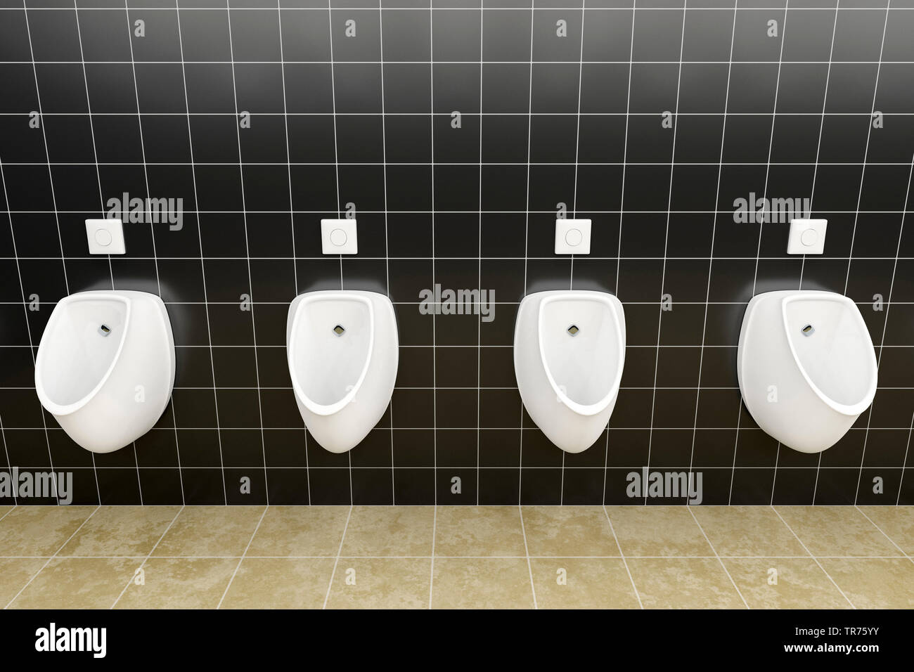 Four public toilets hi-res stock photography and images - Alamy