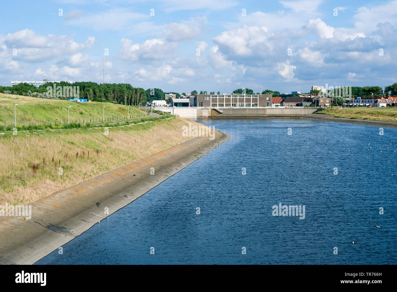 watergate in Katwijk aan Zee, Netherlands, South Holland, Katwijk aan ...