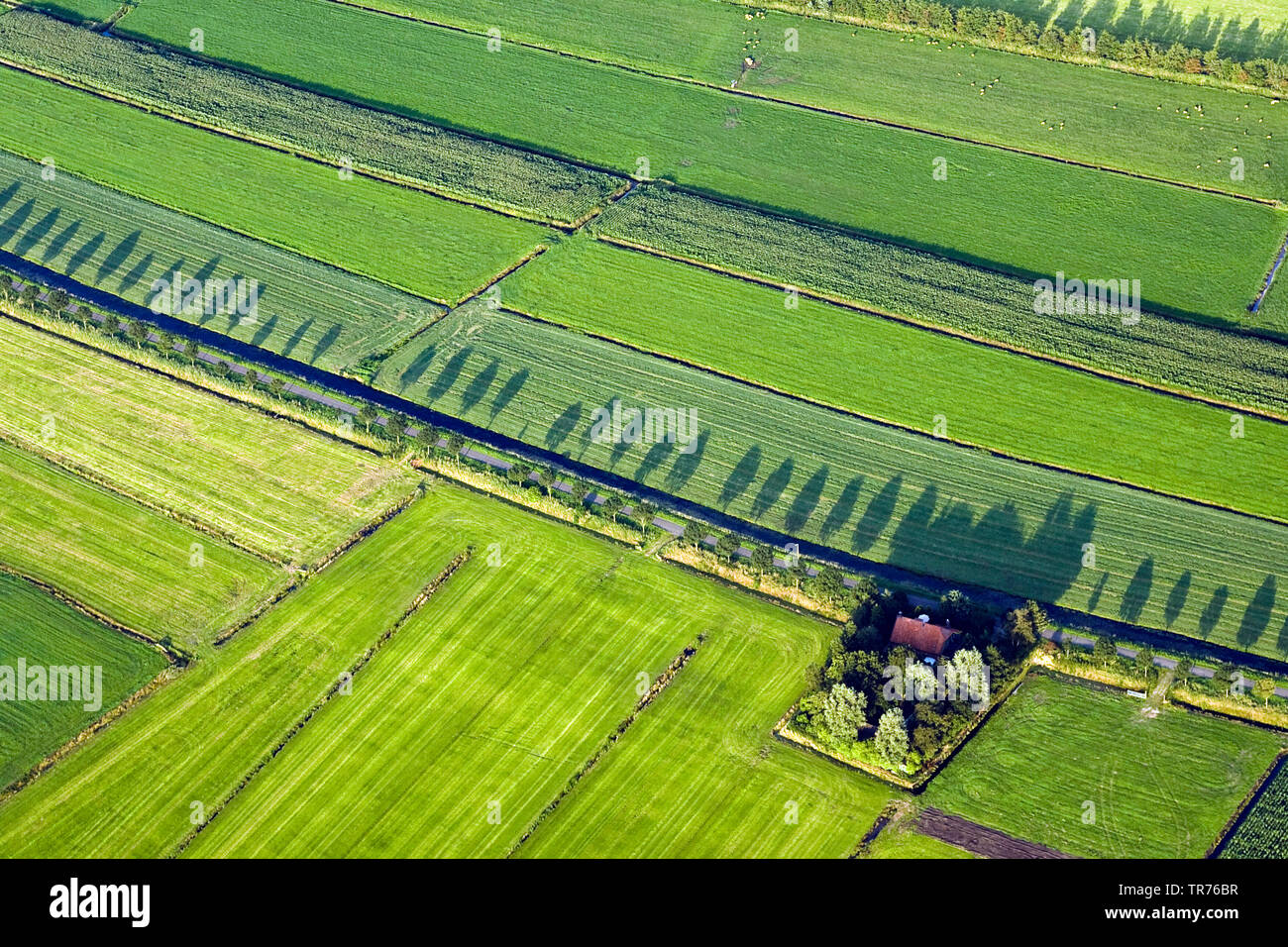 Aerial photo of farm and land hi-res stock photography and images - Alamy