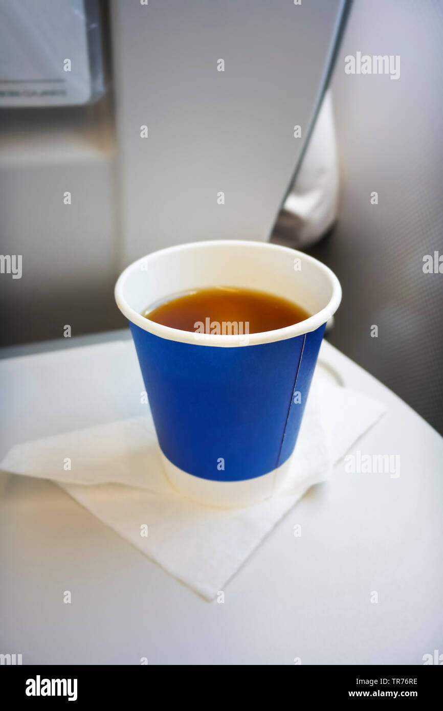 Plane drinks hi-res stock photography and images - Alamy