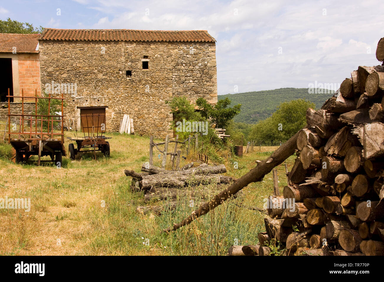 Rural french house hi-res stock photography and images - Alamy