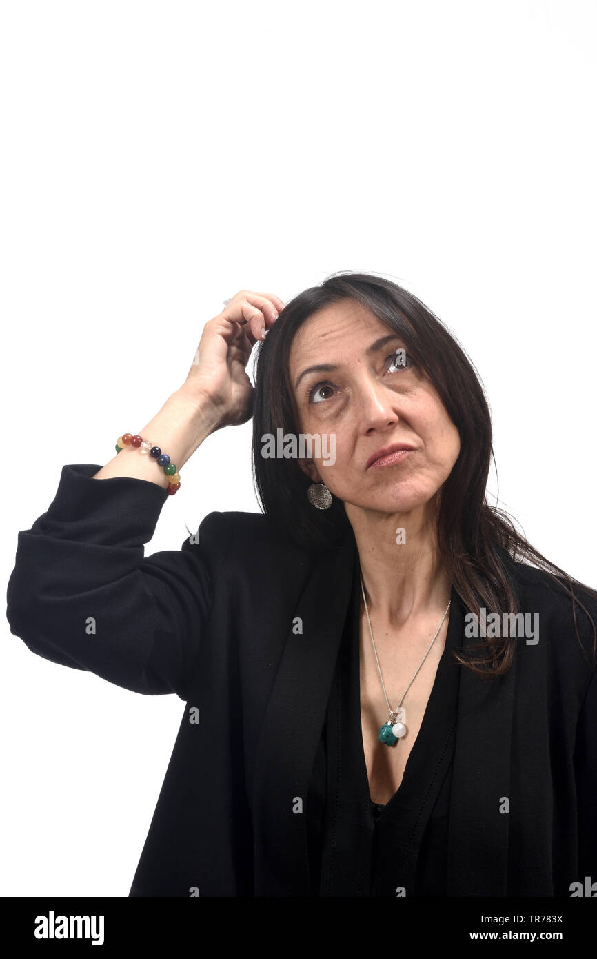 Wonder mature woman having hi-res stock photography and images - Alamy