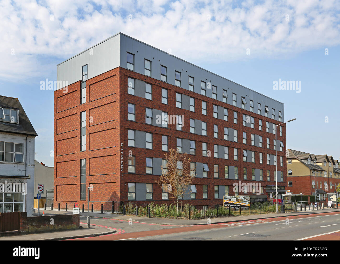 Berkshire House, Reading, UK. An office block remodelled to provide ...