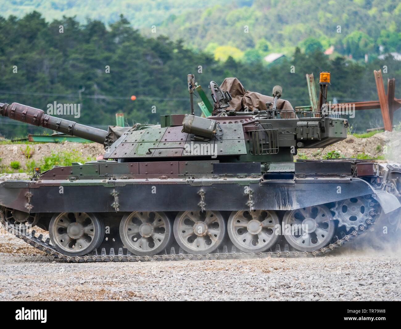 T 55 modified hi-res stock photography and images - Alamy