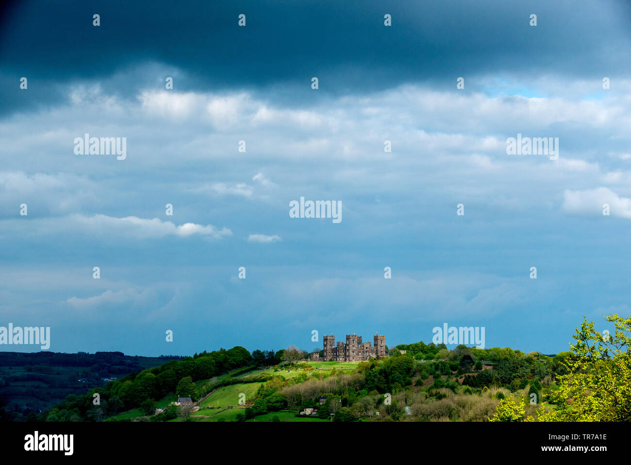 Riber Castle in Derbyshire Stock Photo - Alamy