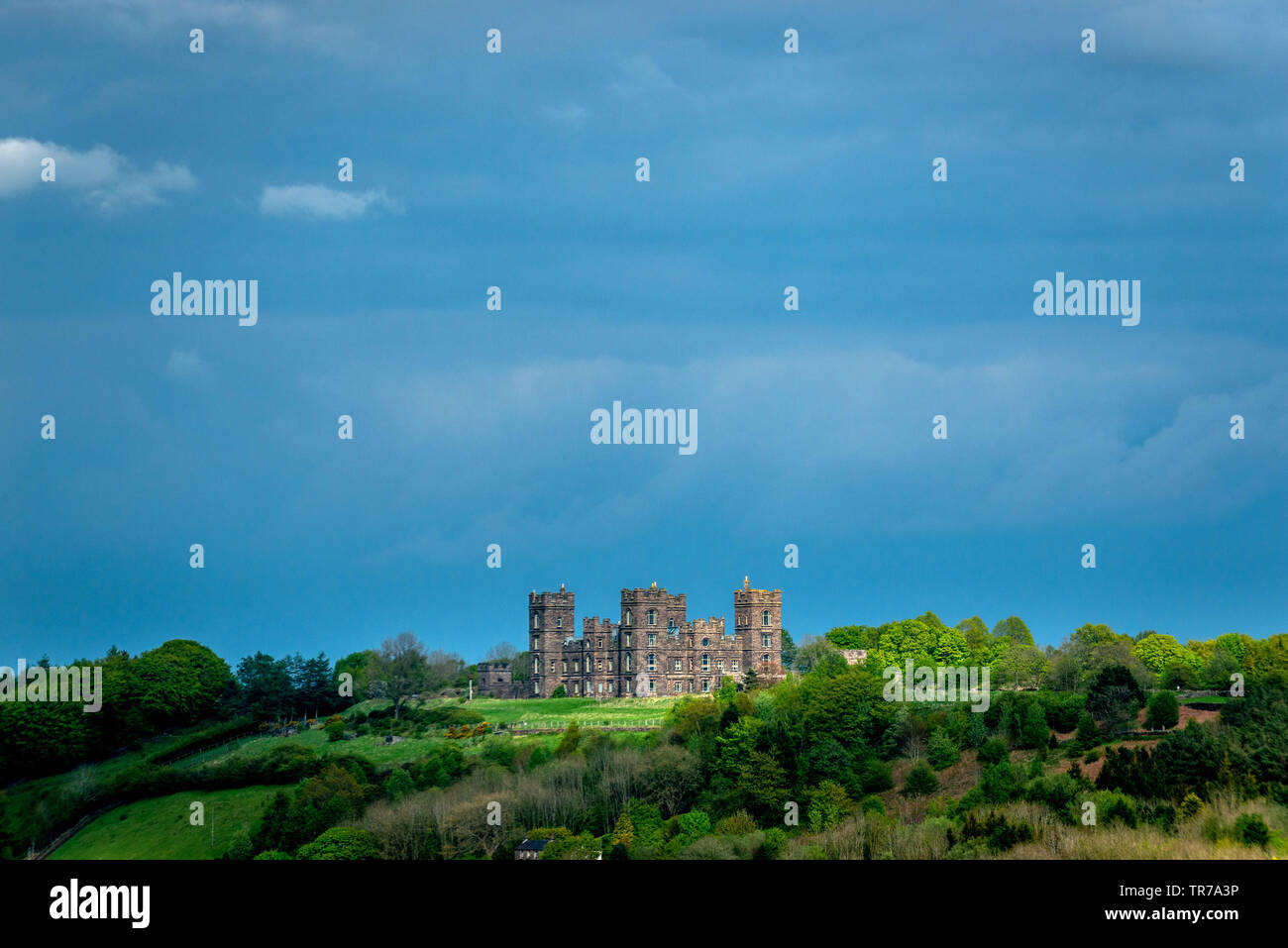 Riber Castle in Derbyshire Stock Photo - Alamy