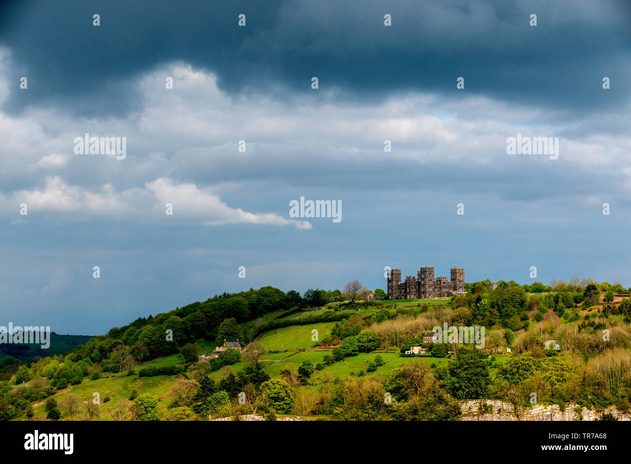 Riber Castle in Derbyshire Stock Photo - Alamy