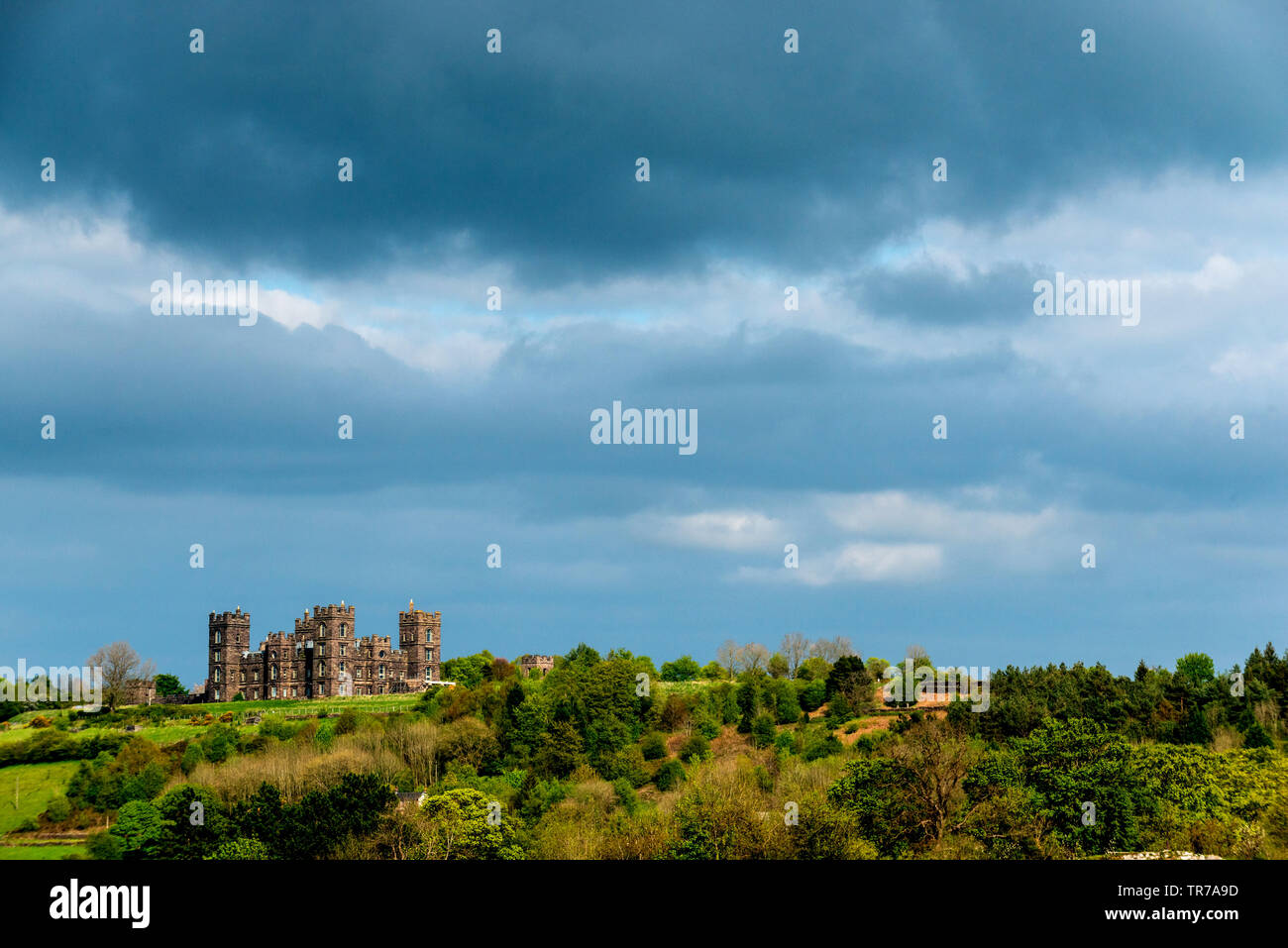 Riber Castle in Derbyshire Stock Photo - Alamy