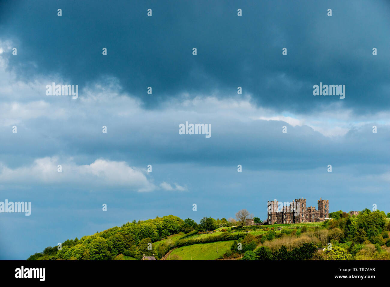 Riber Castle in Derbyshire Stock Photo - Alamy
