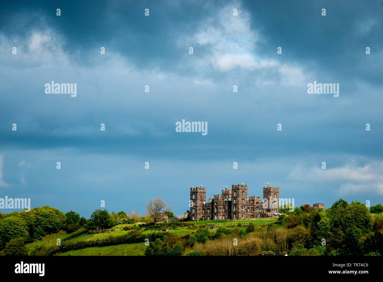 Riber Castle in Derbyshire Stock Photo - Alamy
