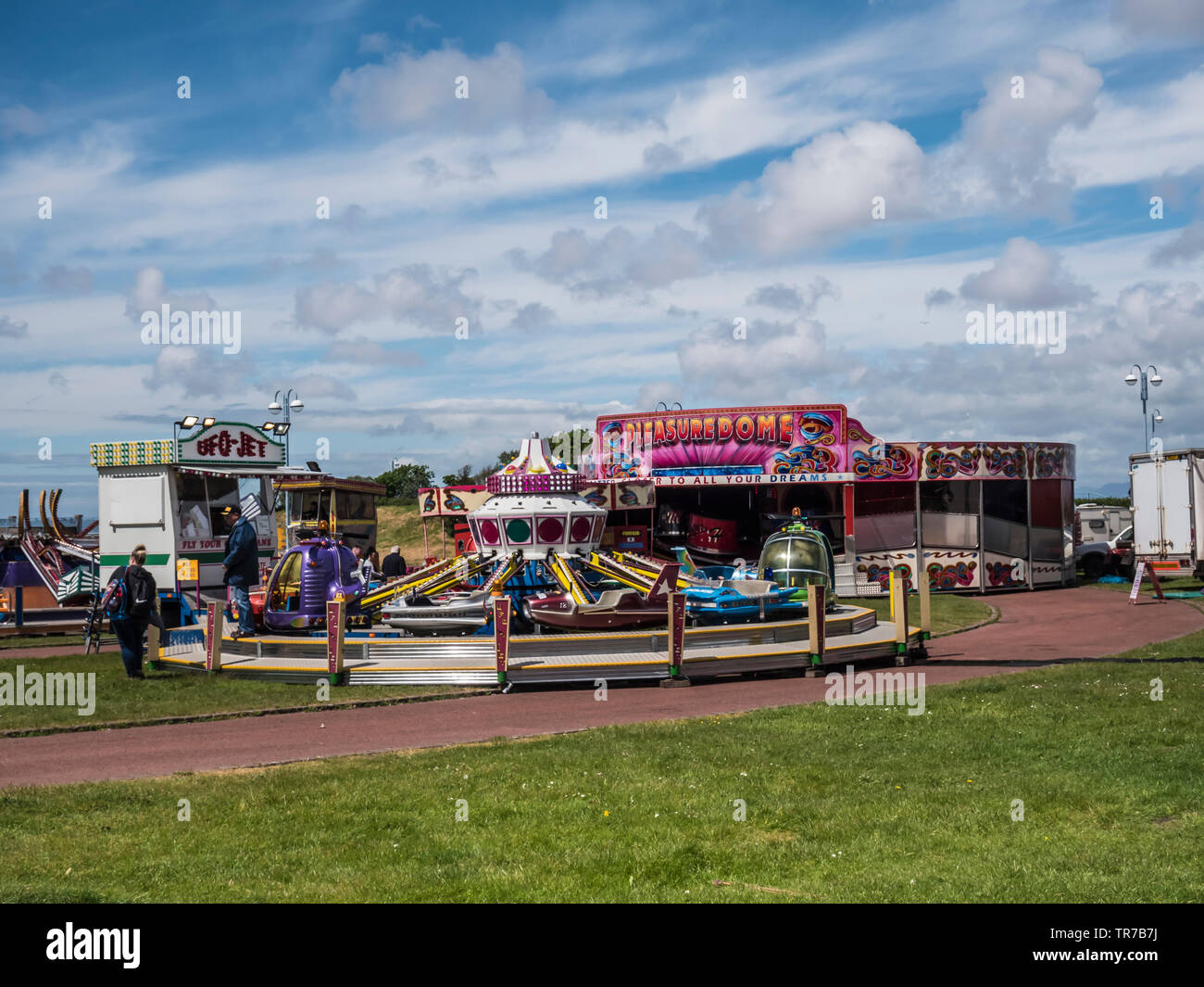 Morecambe funfair hi-res stock photography and images - Alamy